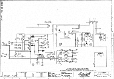 Prowess Amplifiers - Marshall - Schematics - Jcm 2000 - Rear Out