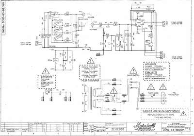 Prowess Amplifiers - Marshall - Schematics - Jcm 2000 - Reverb Main In