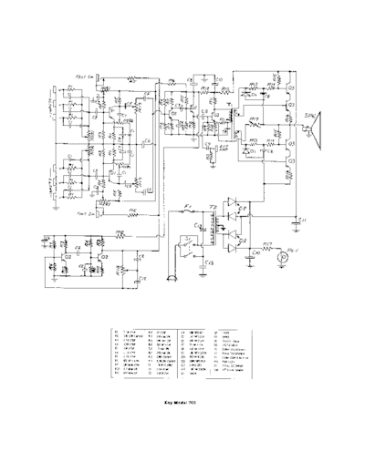 Prowess Amplifiers - Kay - Schematics - Kay 708 pdf - kay 708 vanguard ...