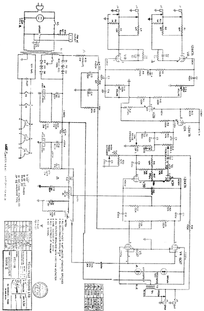 Prowess Amplifiers - Traynor - Schematics - Bassmaster MK II Yba 1 ...