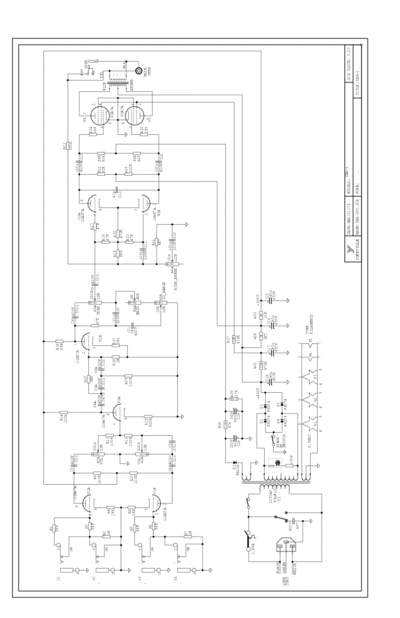 Prowess Amplifiers - Traynor - Schematics - Bassmaster Yba 1 - Version 2